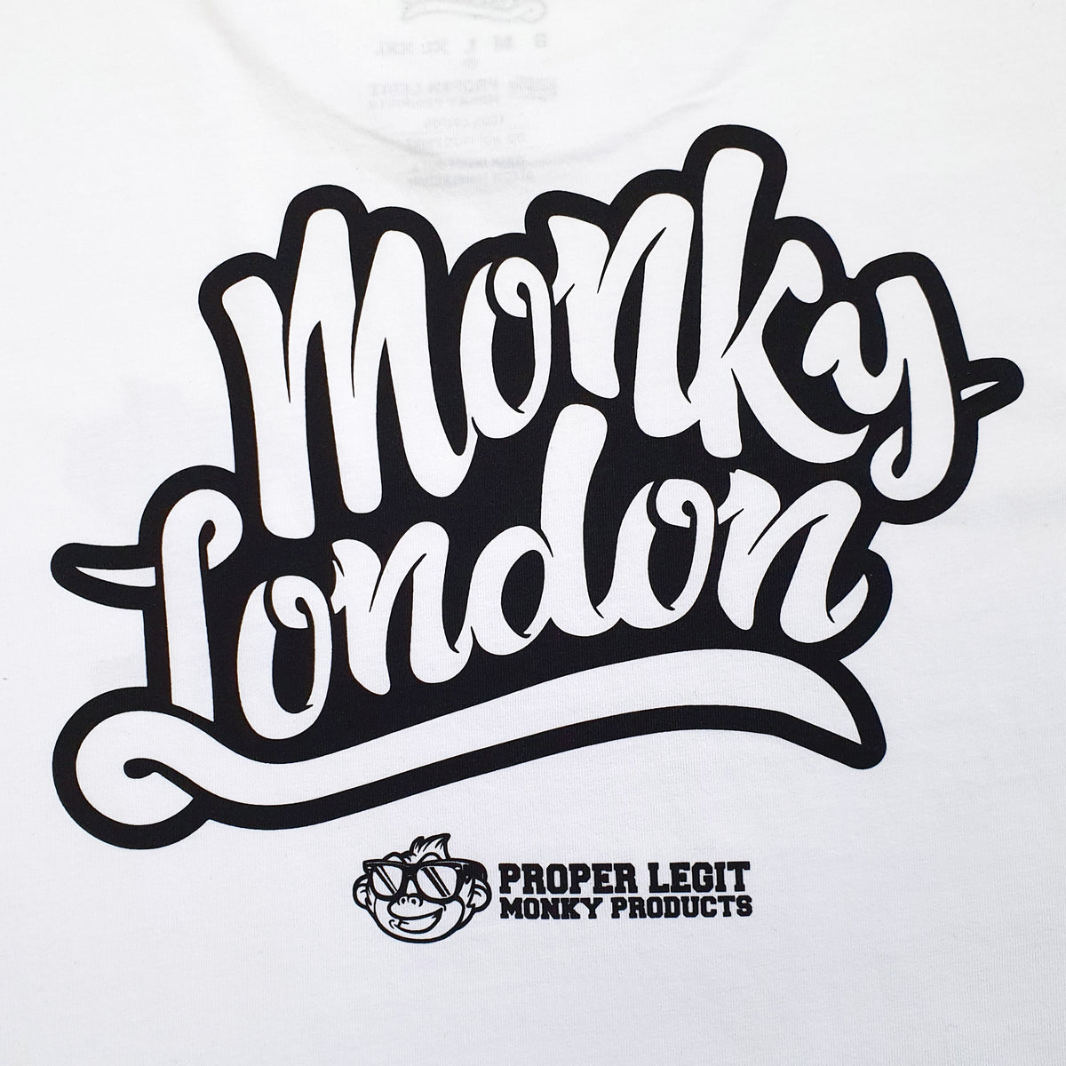 Monky London T Shirt White – MONKY LONDON