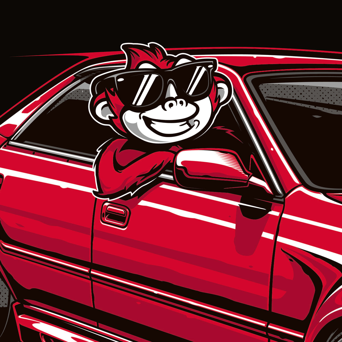 JZX100 Monky Large Banner – MONKY LONDON